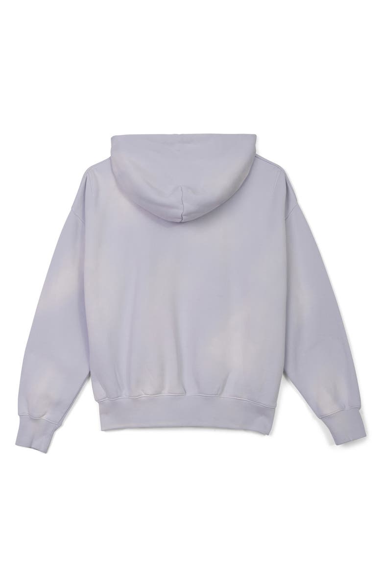 PURPLE BRAND Men's Oversize Embroidered Cotton Fleece Hoodie ...