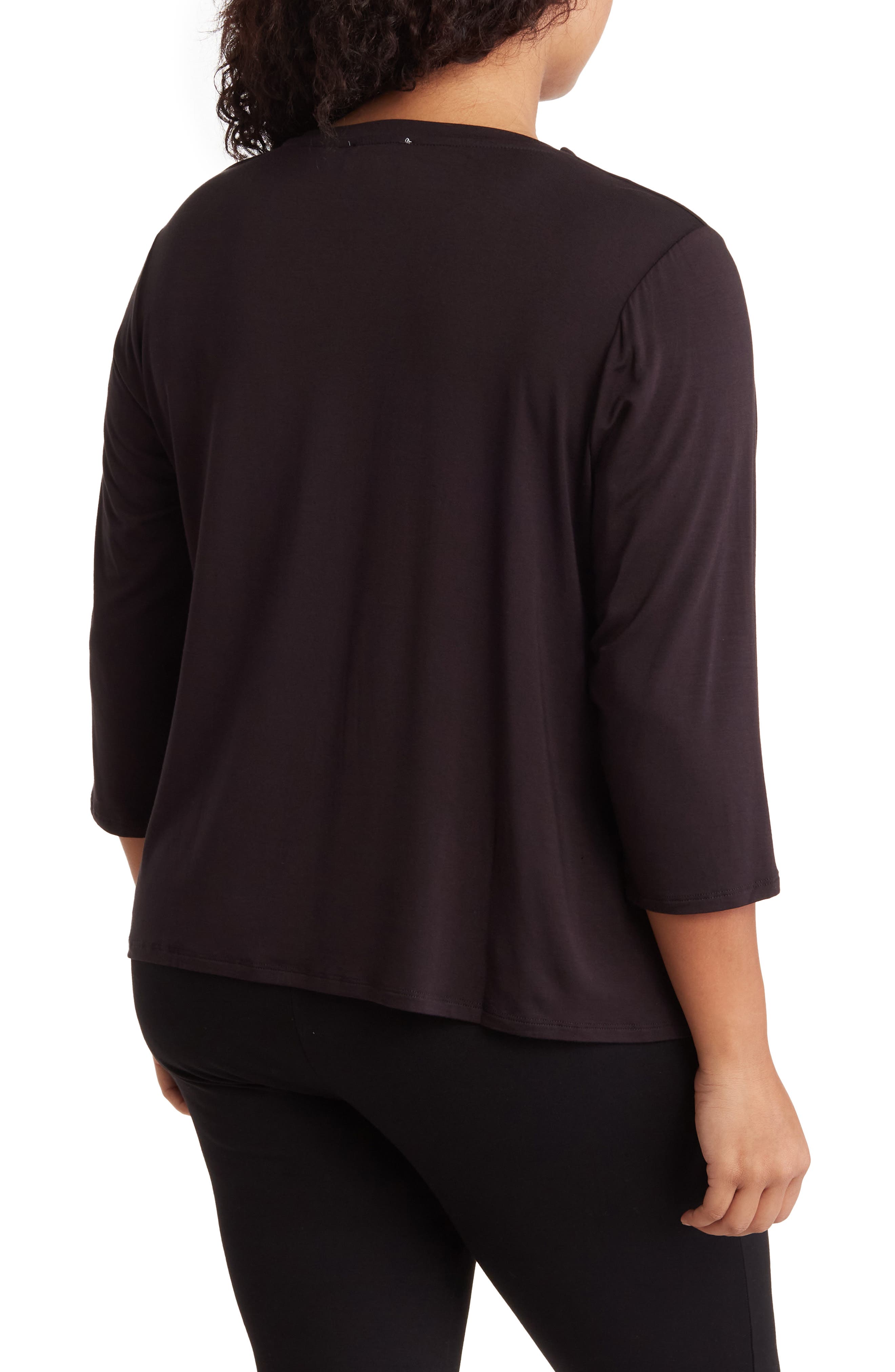 Carmen Marc Valvo Couture Twist Neck Blouse | Nordstromrack