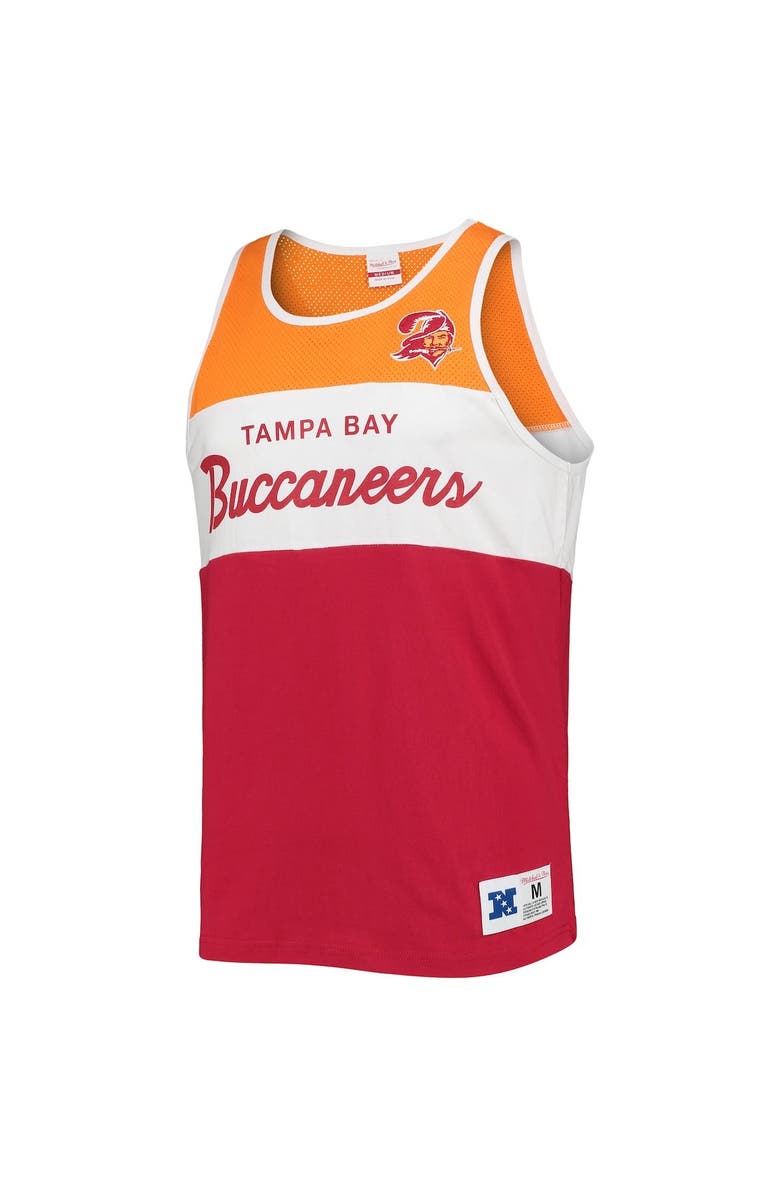 Mitchell & Ness Men's Mitchell & Ness Red Tampa Bay Buccaneers Team ...