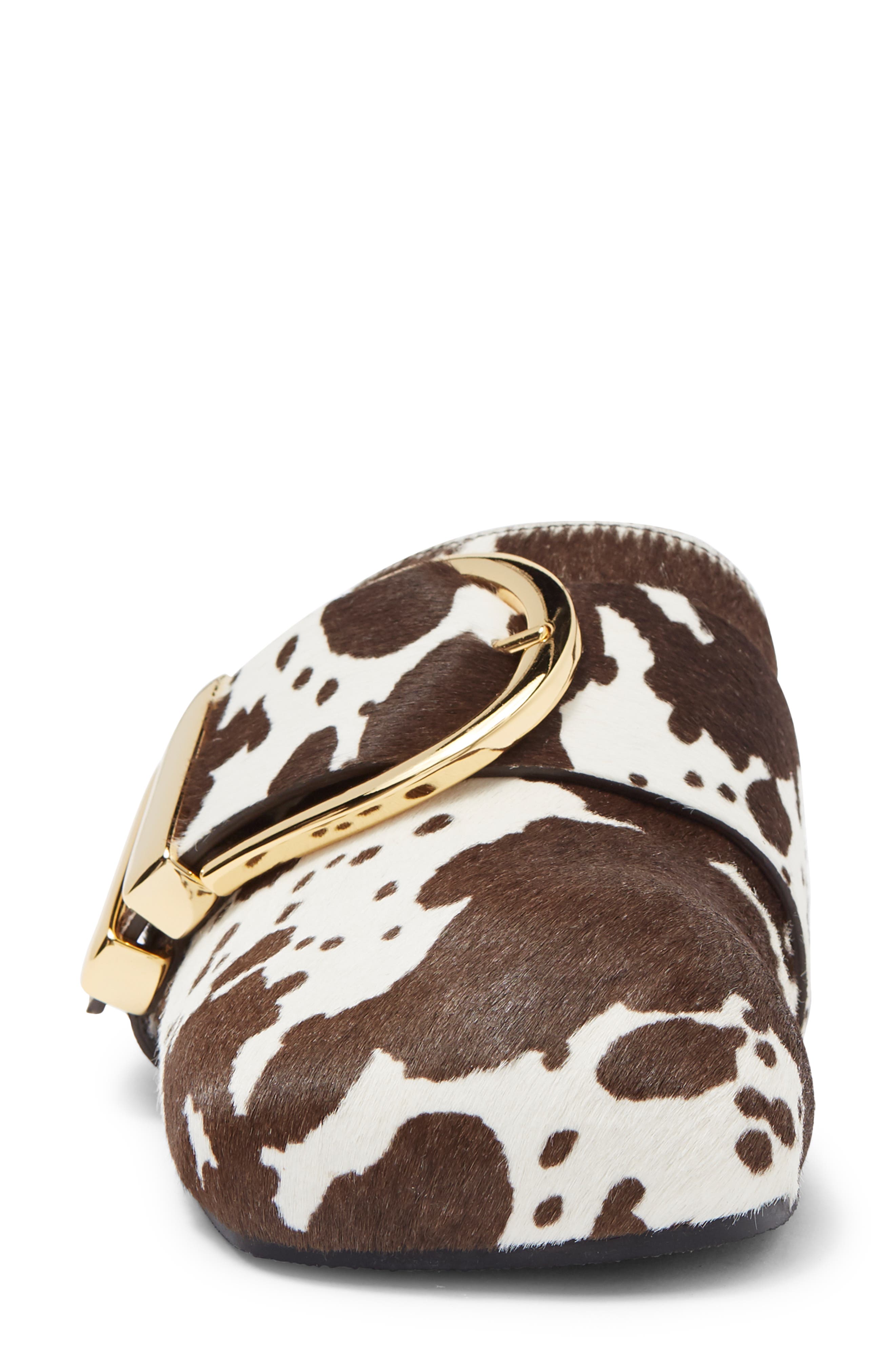 Khaite Downing Genuine Calf Hair Mule (Women) | Nordstrom