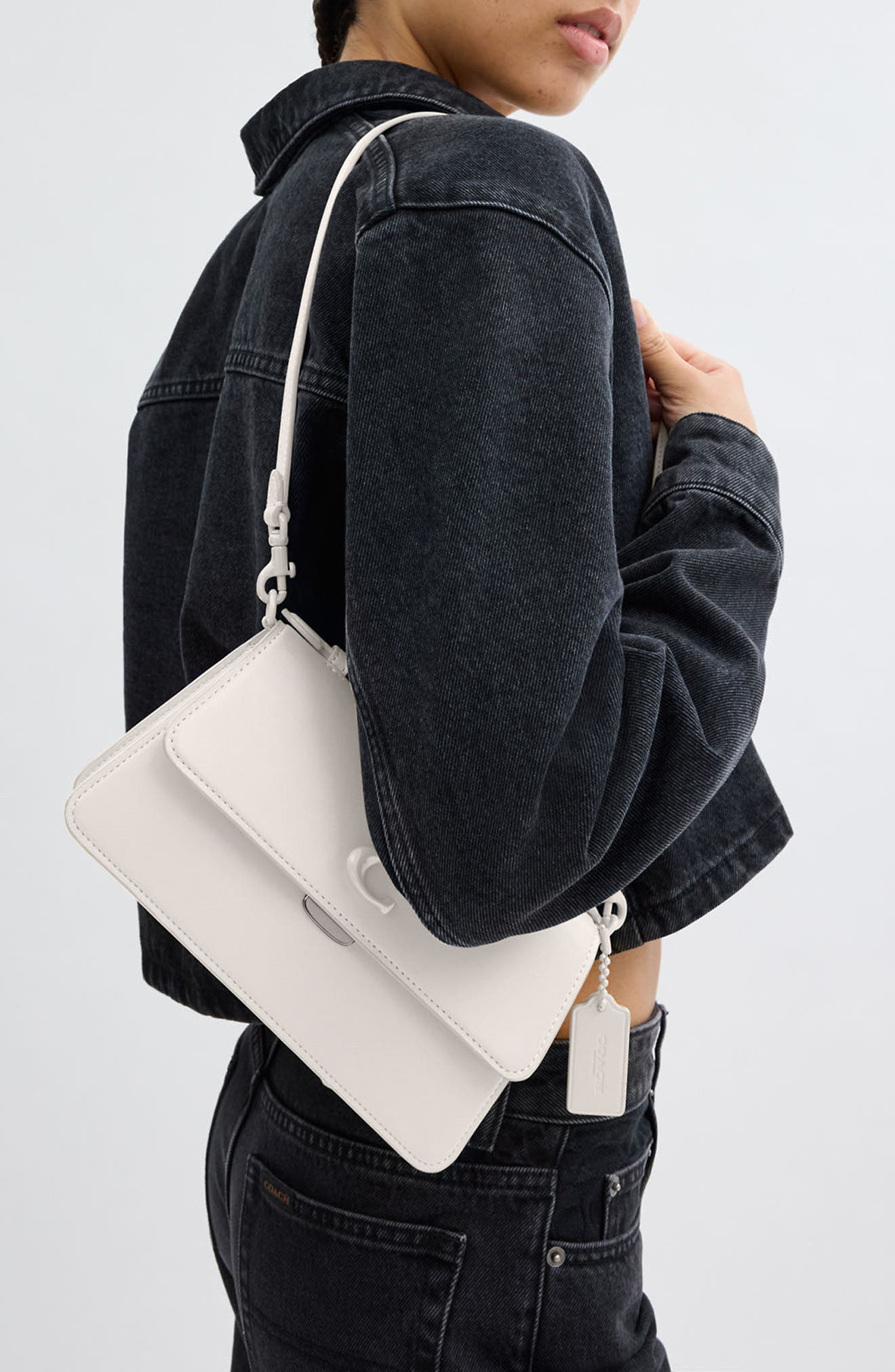 COACH Medium Juno Glove Leather Shoulder Bag | Nordstrom