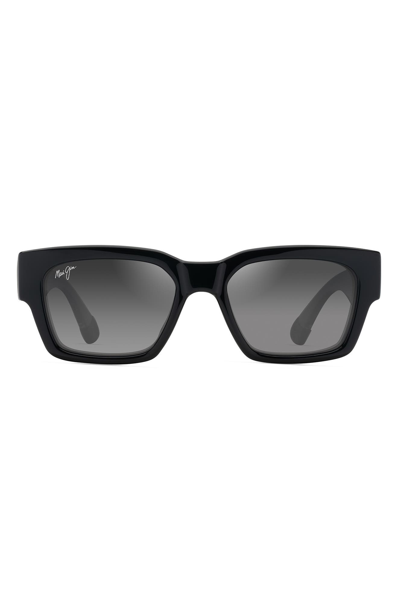 Maui Jim Kenui 53mm PolarizedPlus2® Square Sunglasses | Nordstrom