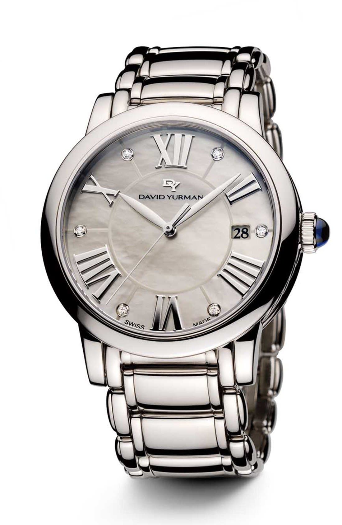 David Yurman 'Classic' Quartz with Diamond Markers | Nordstrom