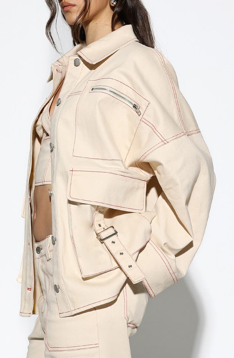 BY.DYLN Tyler Oversize Denim Jacket | Nordstromrack