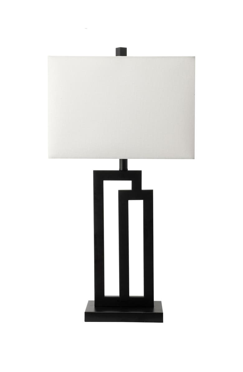 NULOOM 32" Cara Modern Metal Linen Shade Table Lamp | Nordstromrack