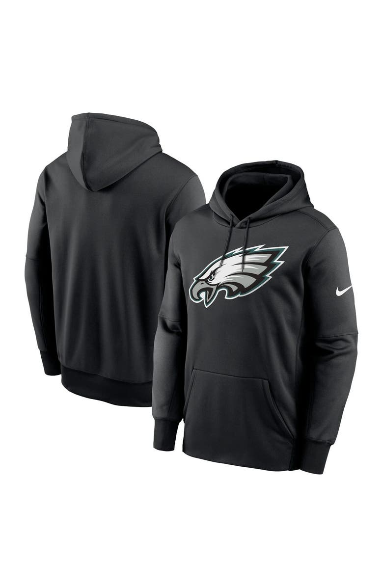 Nike Men's Nike Black Philadelphia Eagles Big & Tall Fan Gear Prime Logo Fleece Performance ...