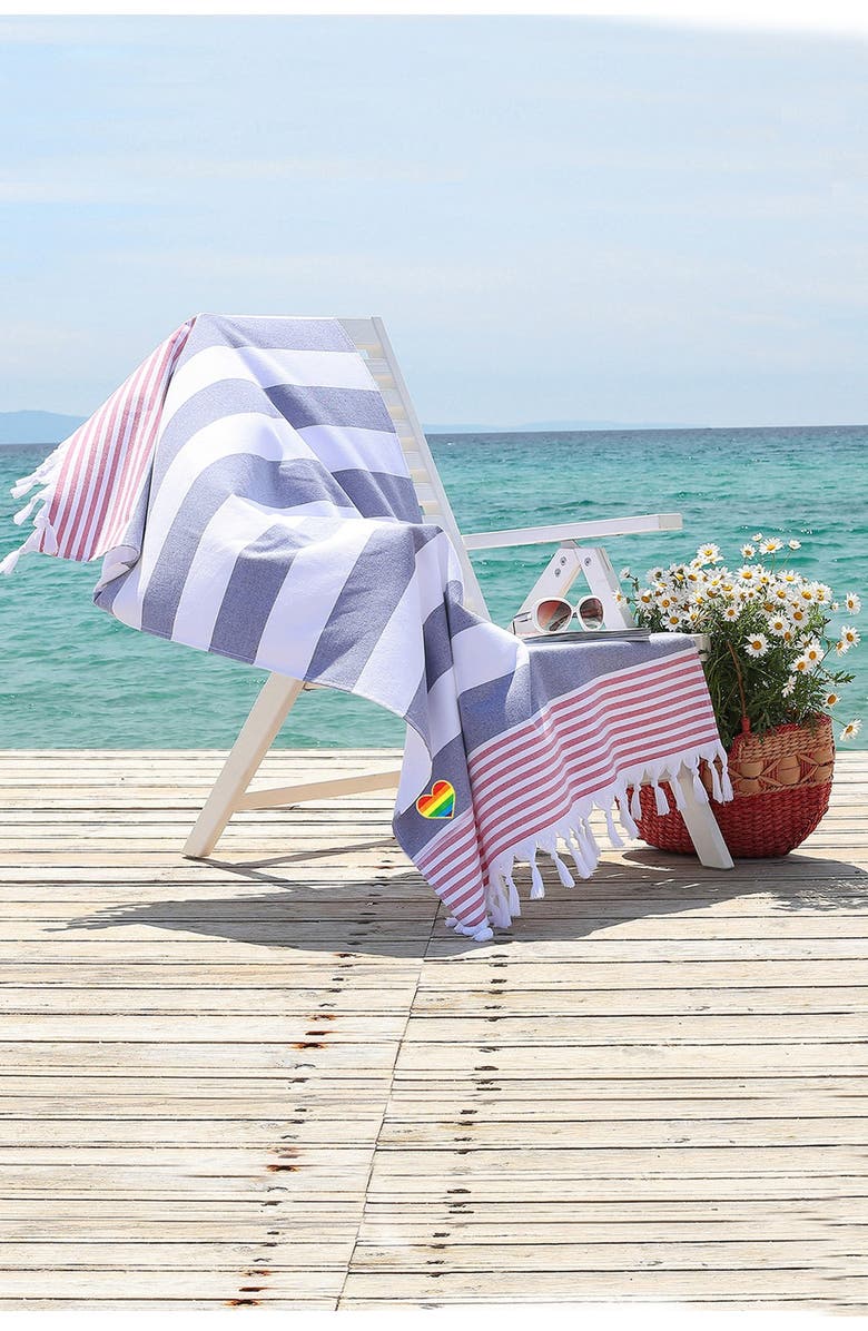 Linum Home Textiles 100% Turkish Cotton Patriotic Cheerful Rainbow ...
