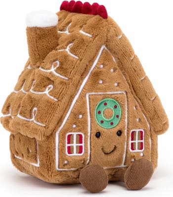 Jellycat Amuseables Gingerbread House 8.7-Inch Plushie | Nordstrom