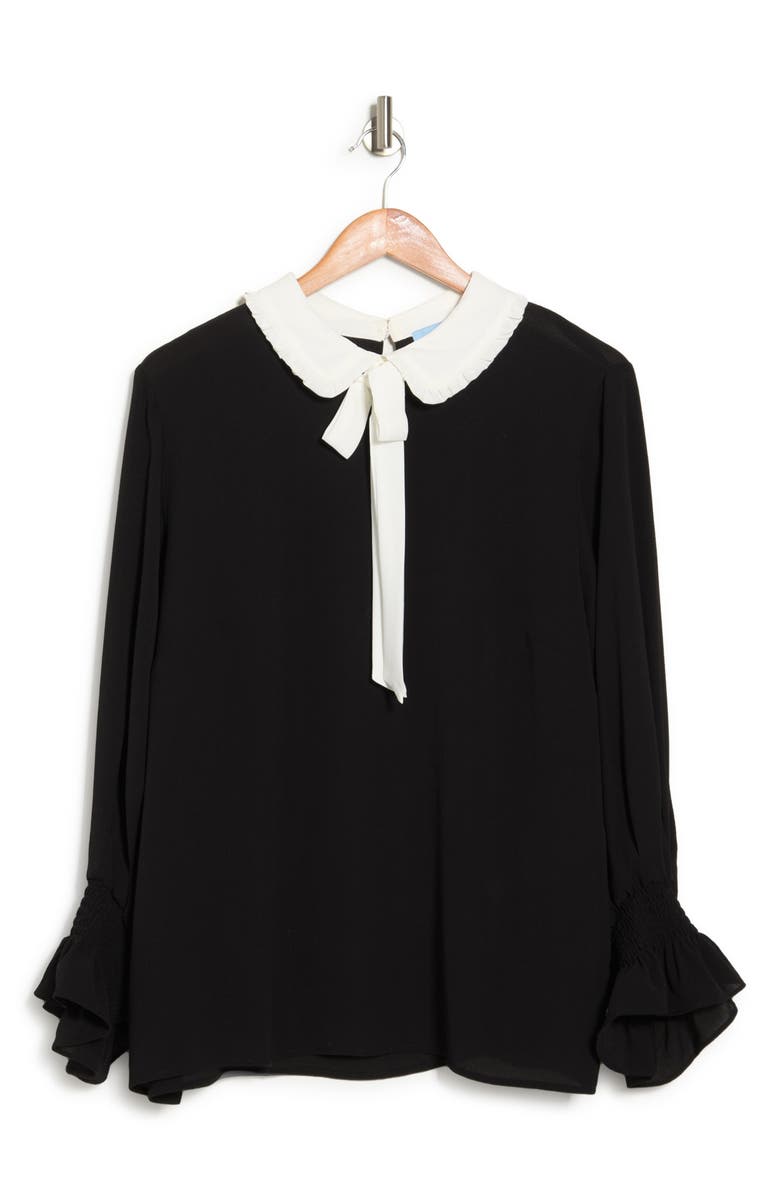 CeCe Peter Pan Collar Long Sleeve Top | Nordstromrack
