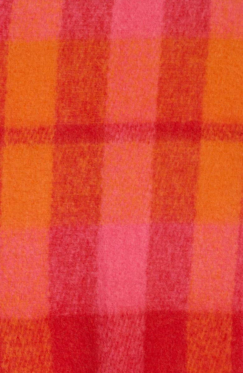 Steve Madden Color Burst Plaid Lofty Scarf | Nordstromrack