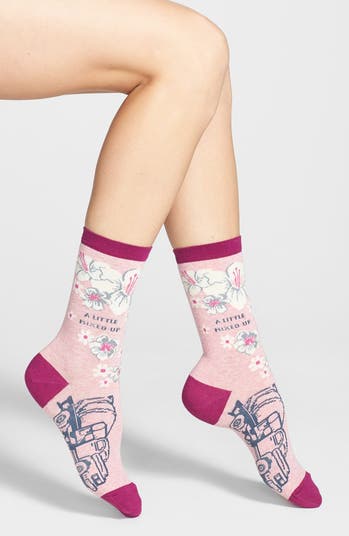 Blue Q 'A Little Mixed Up' Socks | Nordstrom