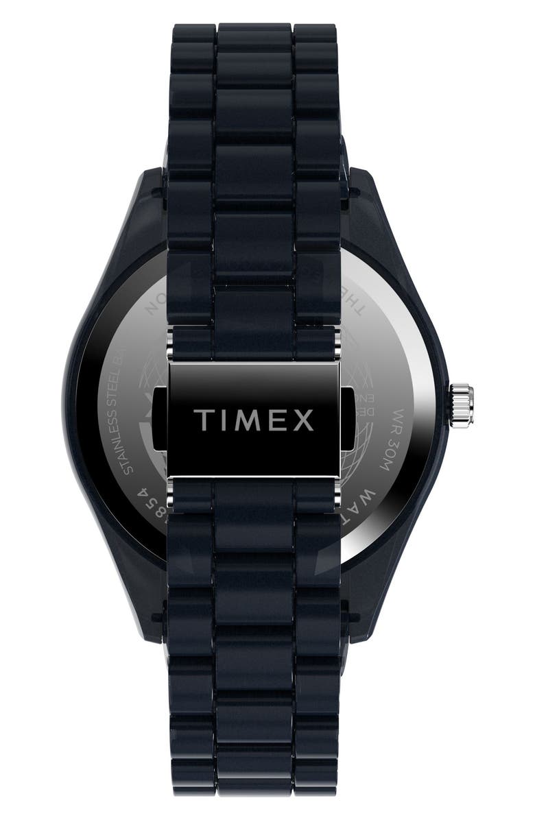 Timex® Legacy Ocean Recycled Plastic Bracelet Watch, 42mm | Nordstrom