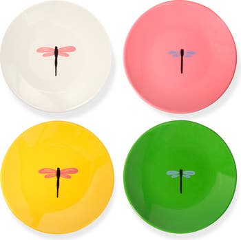 Kate Spade New York tidbit dragonfly 4-piece plate set | Nordstromrack