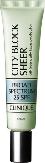 Clinique City Block Sheer Oil-Free Daily Face Protector Broad Spectrum ...
