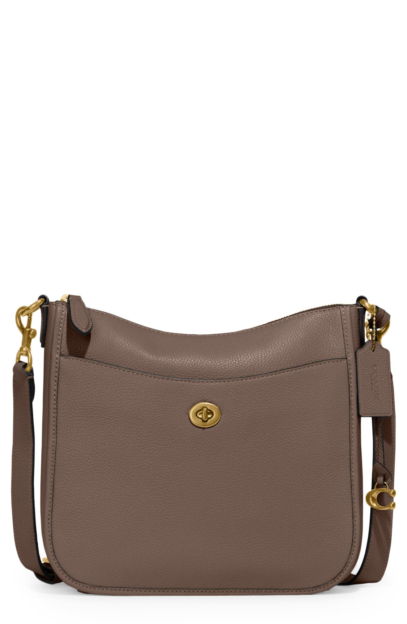 COACH Chaise Pebbled Leather Crossbody Bag | Nordstrom