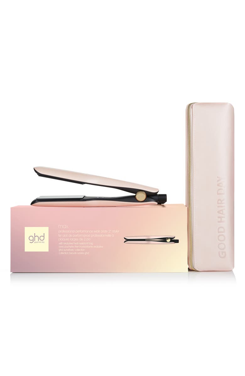 ghd Sun-Kissed Rose Gold Max Styler 2-Inch Wide Plate Flat Iron | Nordstrom