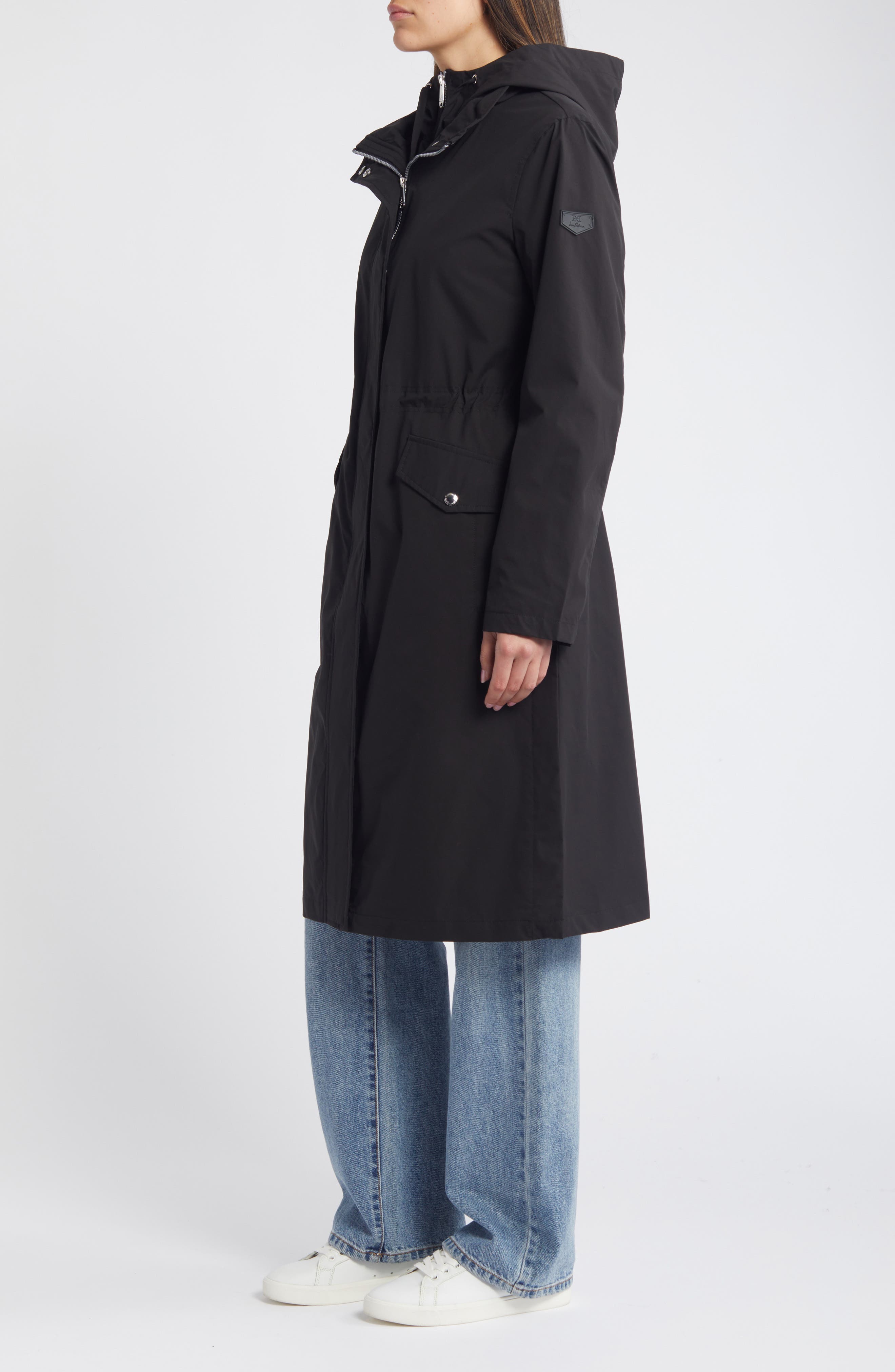 Sam Edelman Longline Hooded Jacket | Nordstrom