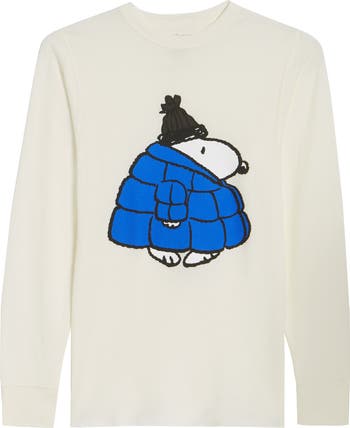 Hanes Peanuts Snoopy Coat T-Shirt | Nordstrom