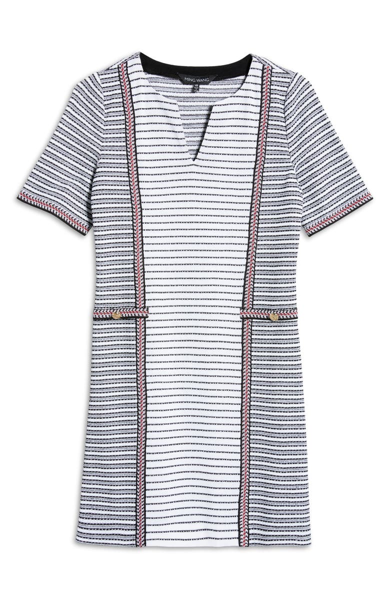 Ming Wang Mixed Stripe Shift Dress | Nordstromrack