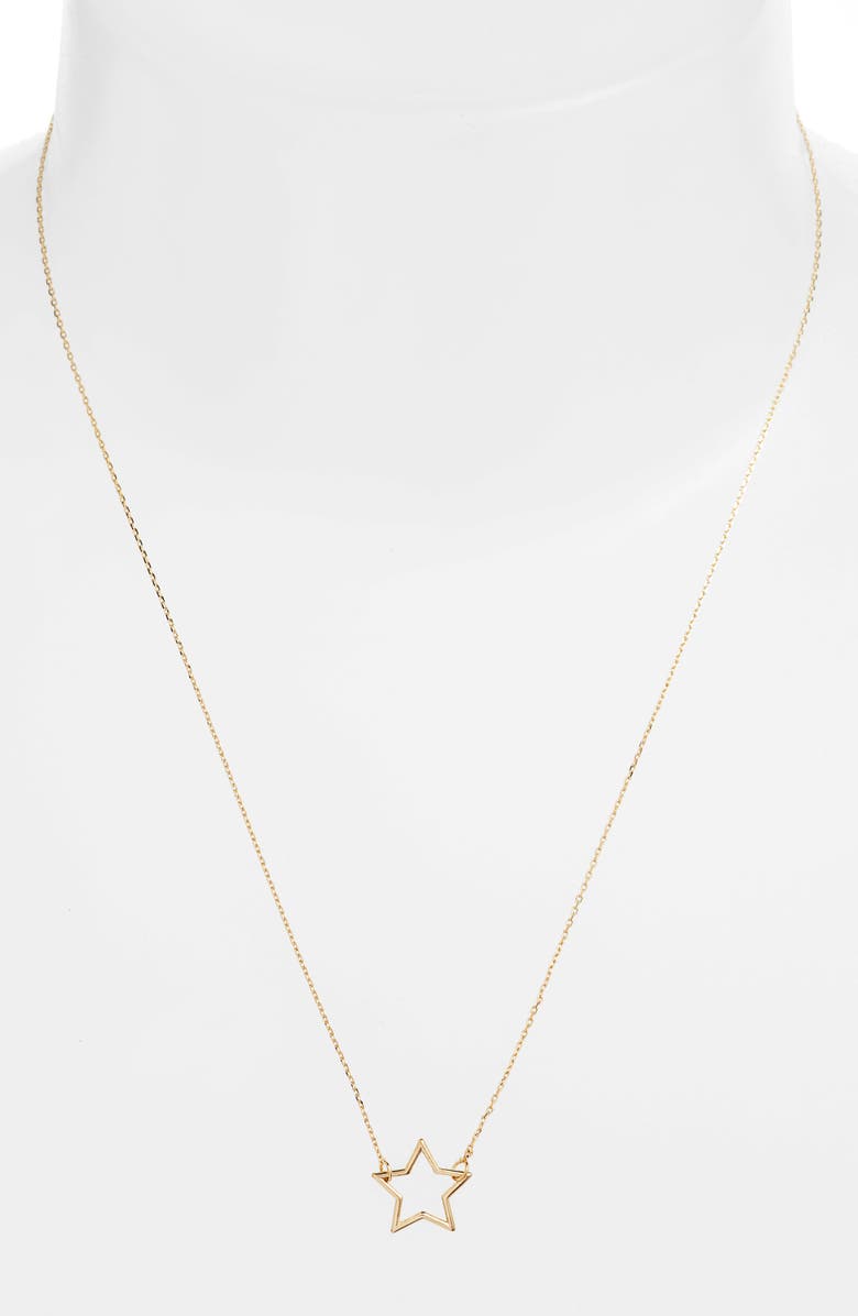 Estella Bartlett Open Star Pendant Necklace | Nordstromrack
