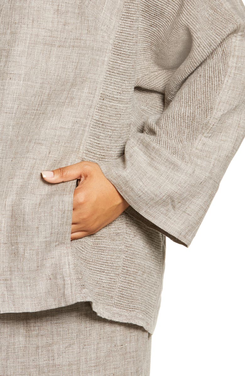 Lafayette 148 New York Shiloh Open Linen Jacket | Nordstromrack