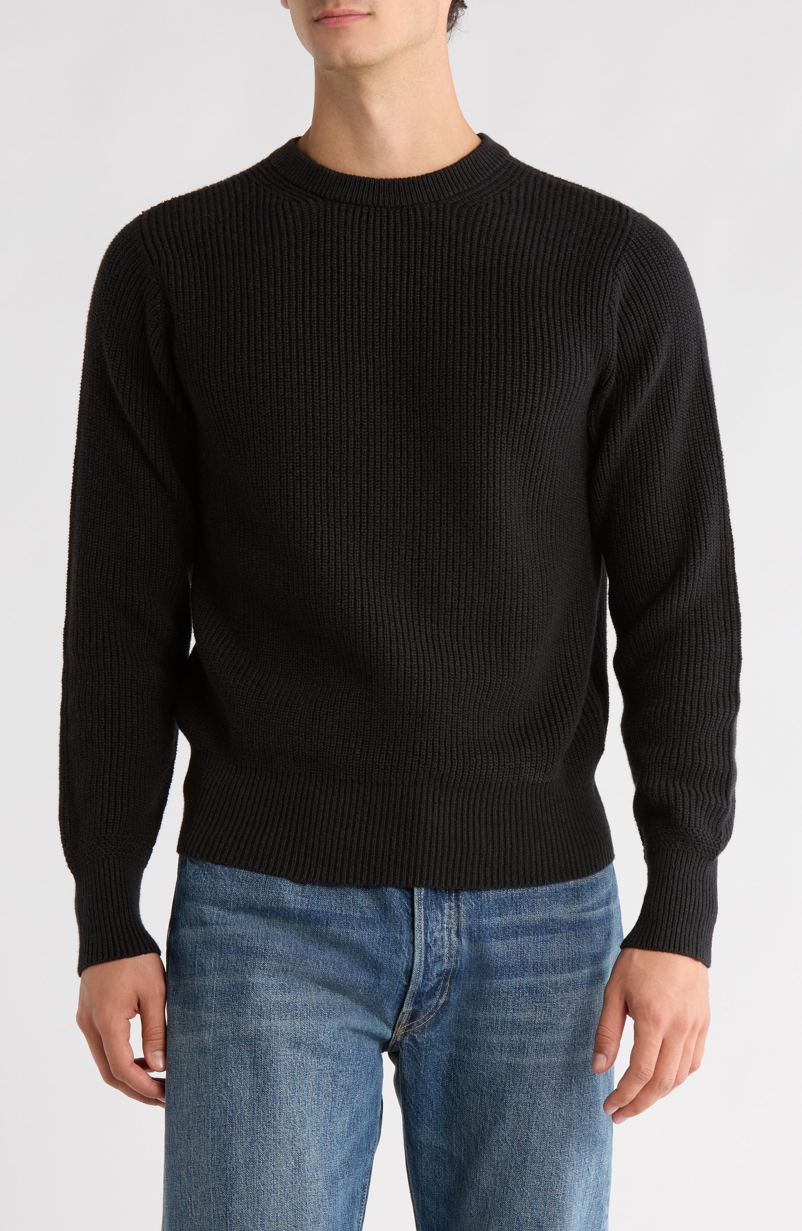 BUCK MASON Seafarer Cotton Rib Knit Sweater | Nordstromrack