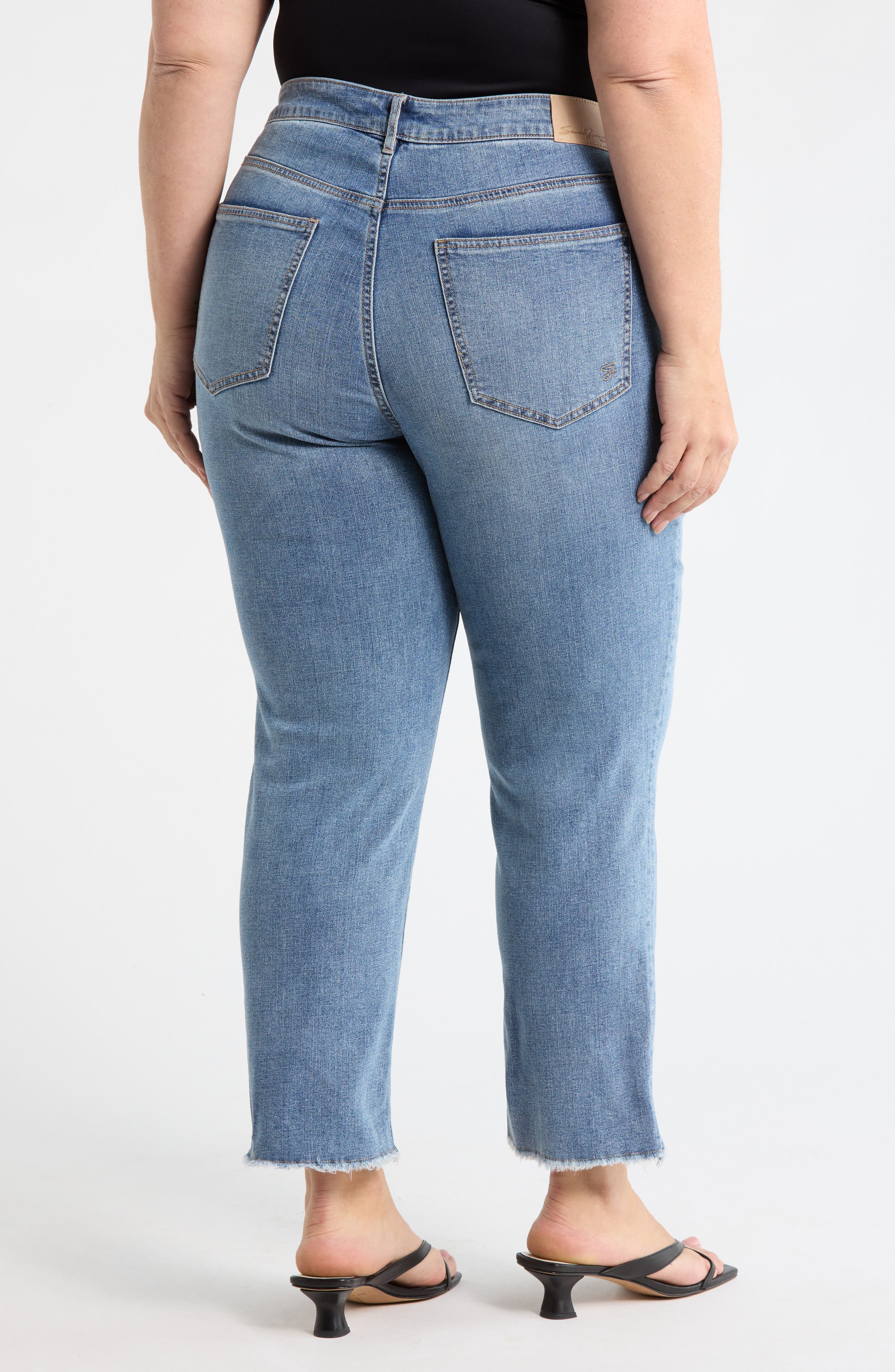 Seven7 High Waist Ankle Straight Leg Jeans | Nordstromrack
