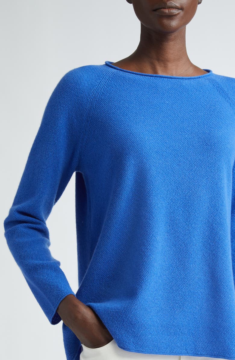 Lafayette 148 New York Textured Stitch Cashmere Sweater | Nordstromrack