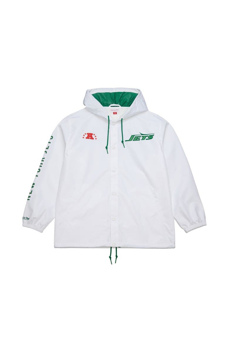 Mitchell & Ness Men's Mitchell & Ness White New York Jets Vintage Logo ...