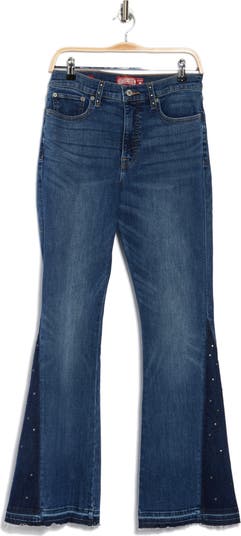 Lucky Brand Legend High Waist Studded Flare Jeans | Nordstromrack
