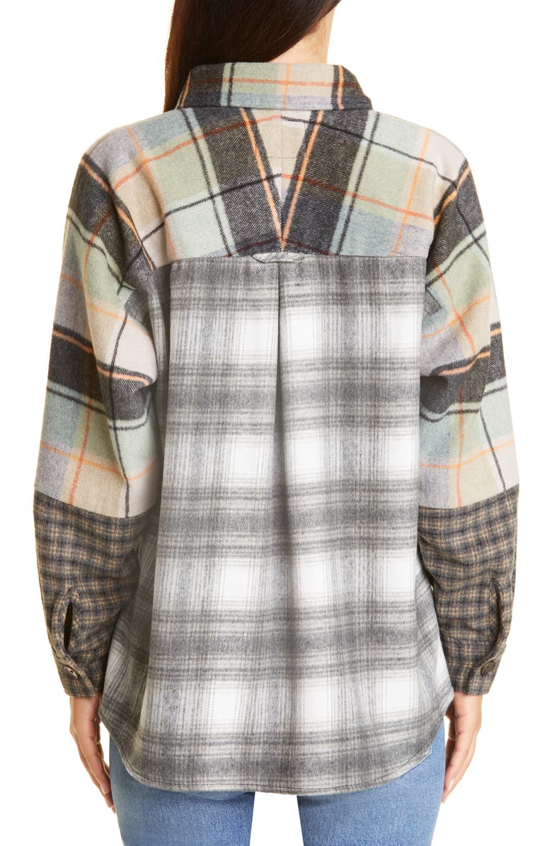 Rails Ridley Patchwork Flannel Shirt Jacket | Nordstromrack