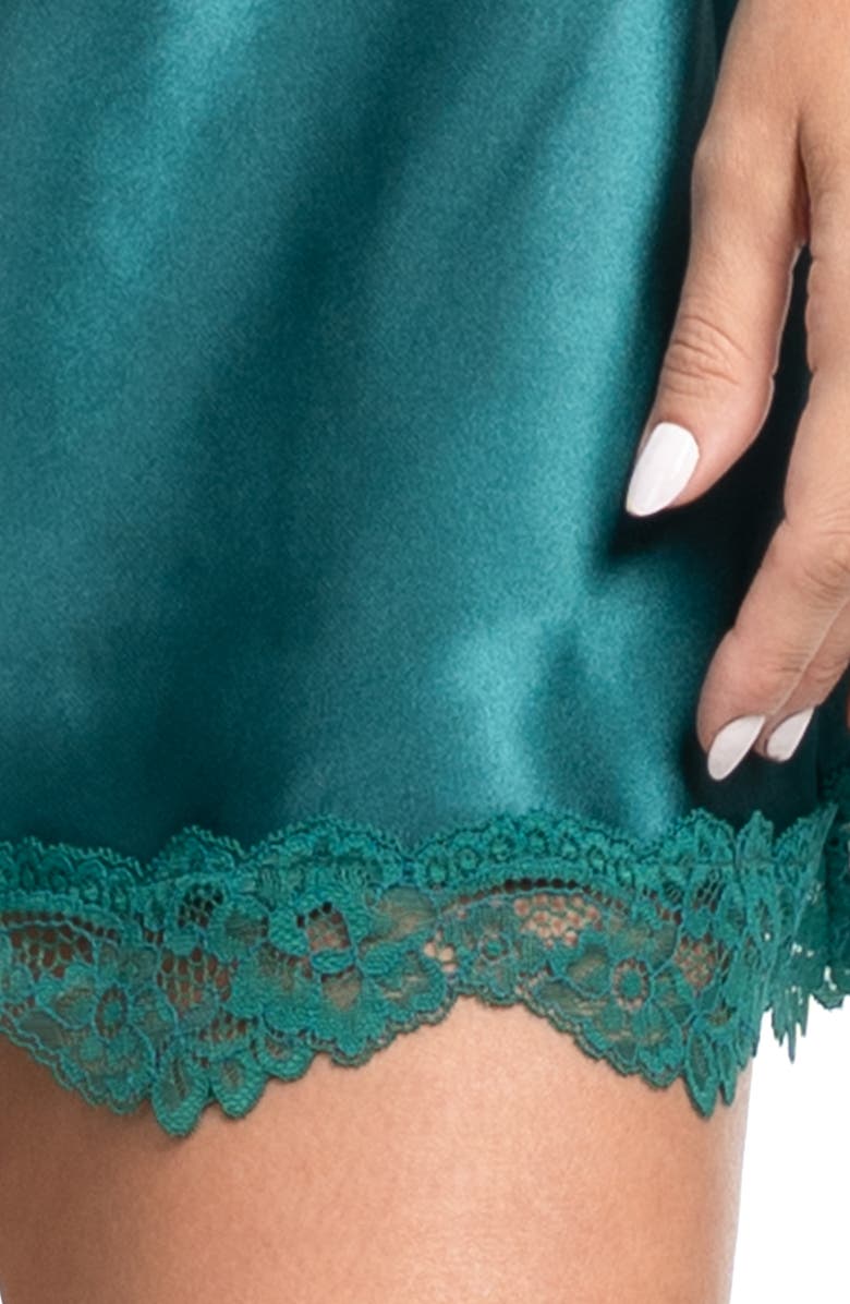 In Bloom by Jonquil Stefani Solid Satin Chemise | Nordstromrack