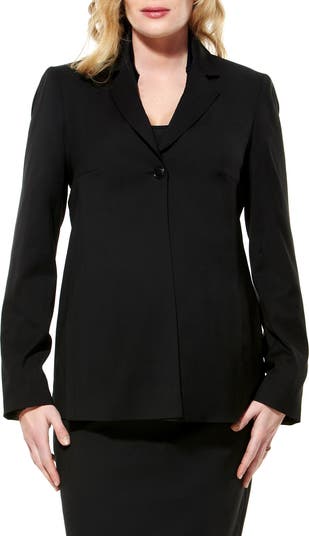 Eva Alexander London Single Button Maternity Jacket | Nordstrom