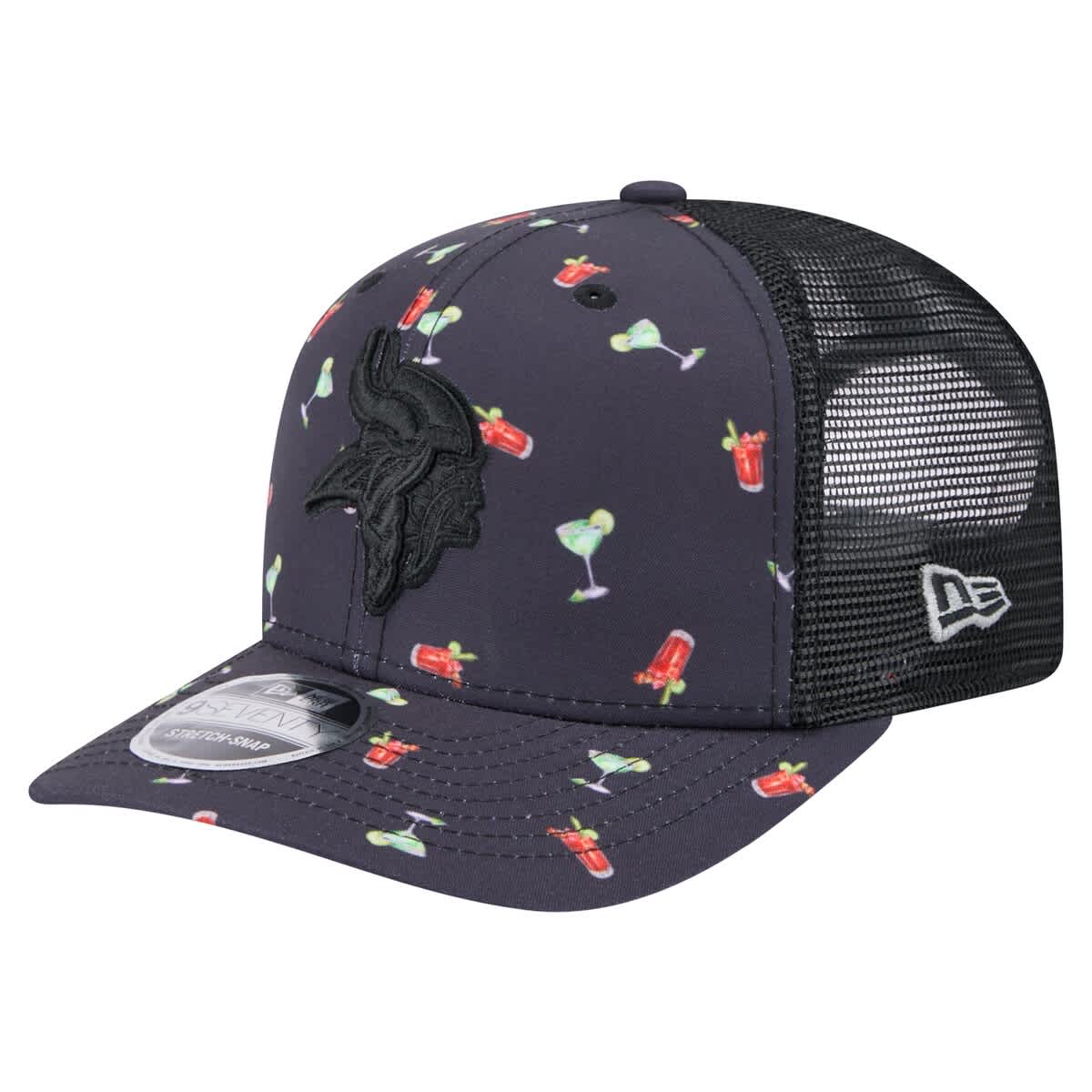 New Era Men's New Era Navy/Black Minnesota Vikings Adventure Drinks ...
