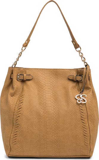 Jessica Simpson Brandy Snake Embossed Hobo Bag | Nordstromrack