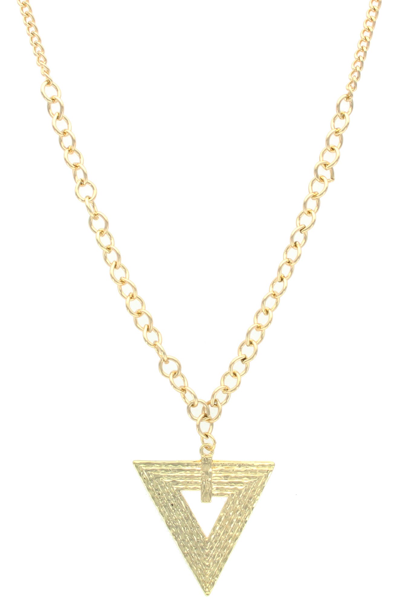 OLIVIA WELLES Selma Triangle Necklace | Nordstromrack