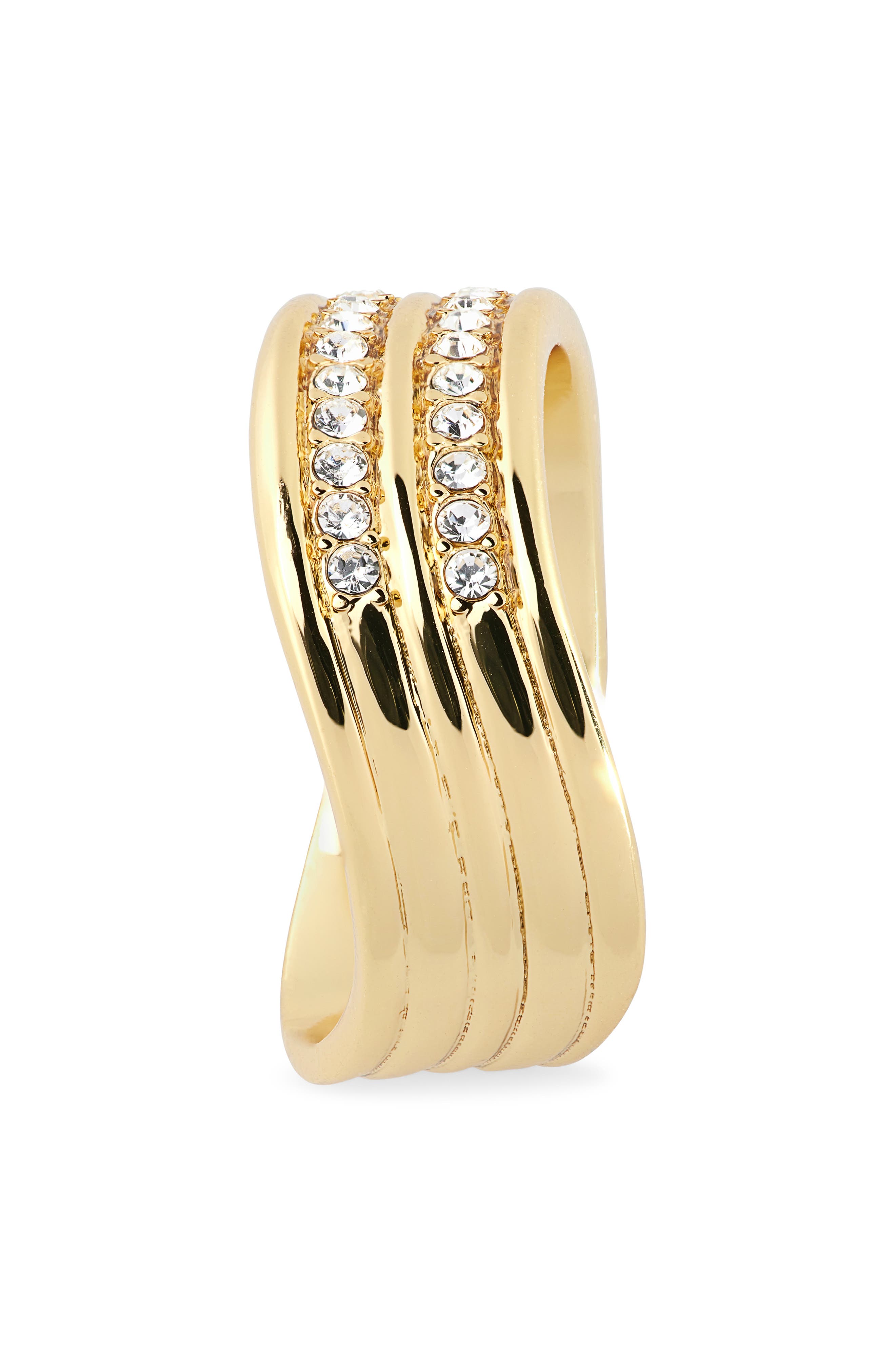 Covet Pavé Crystal Band Ring | Nordstromrack