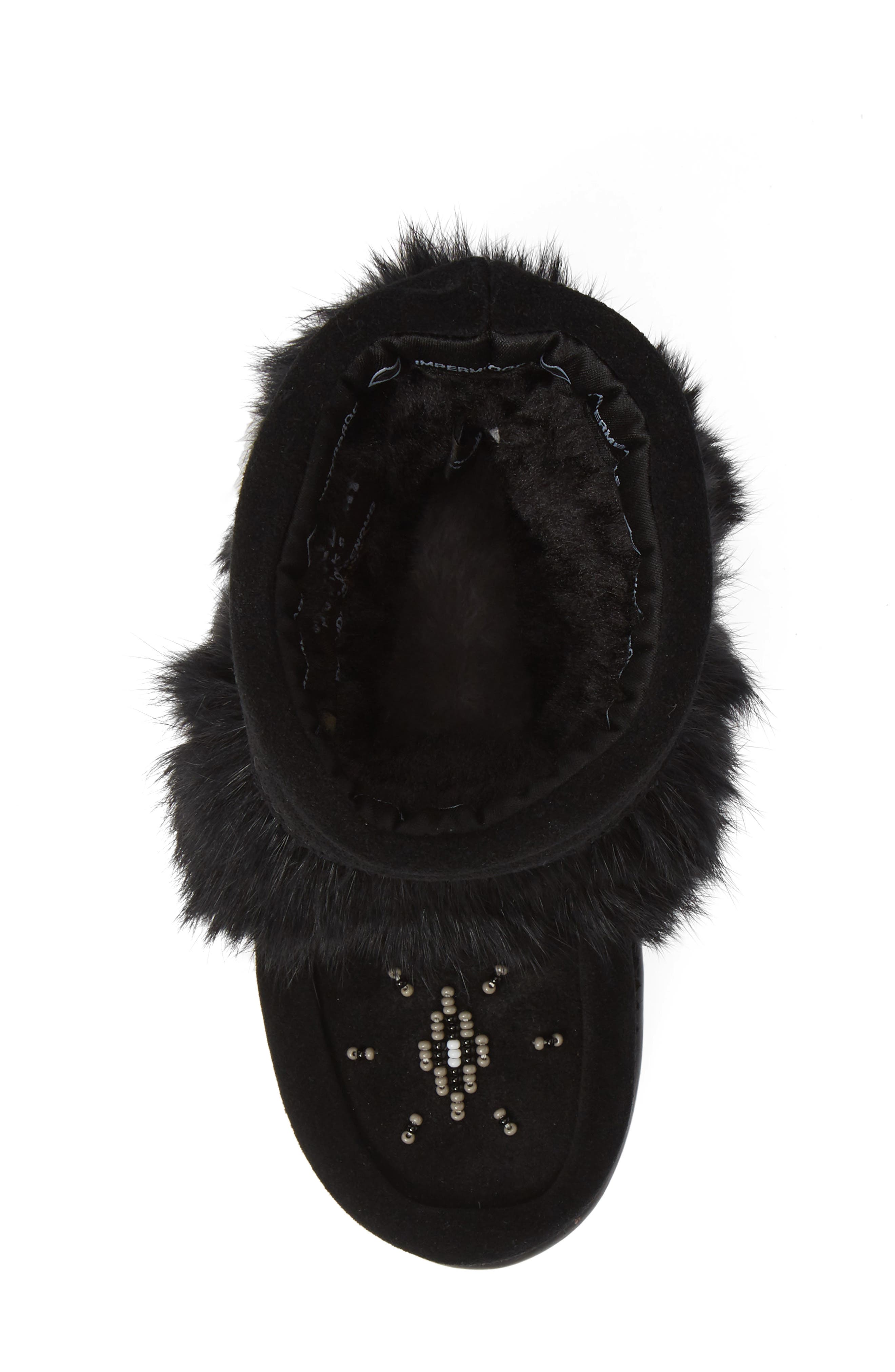 Manitobah Mukluks Snowy Owlet Genuine Fur Waterproof Boot | Nordstrom