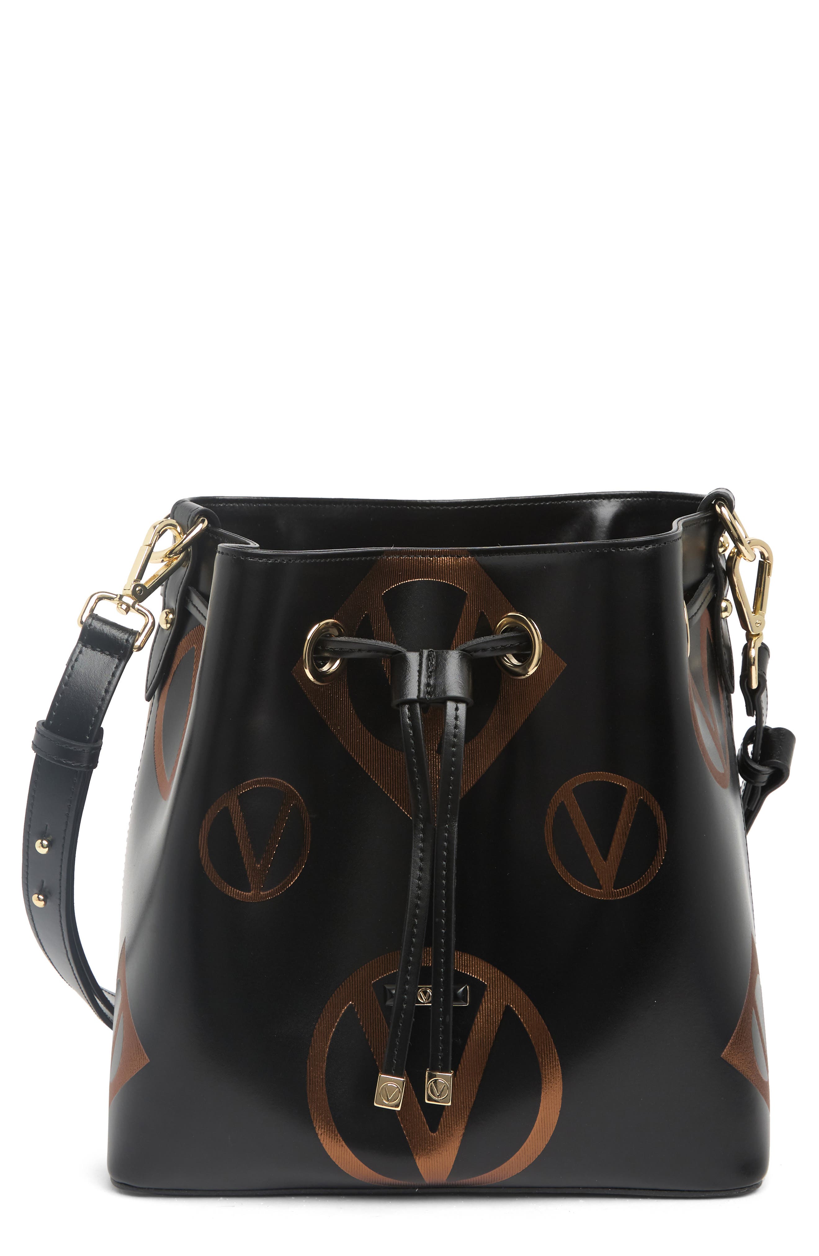 VALENTINO BY MARIO VALENTINO Karl Magnus Leather Crossbody Bag ...