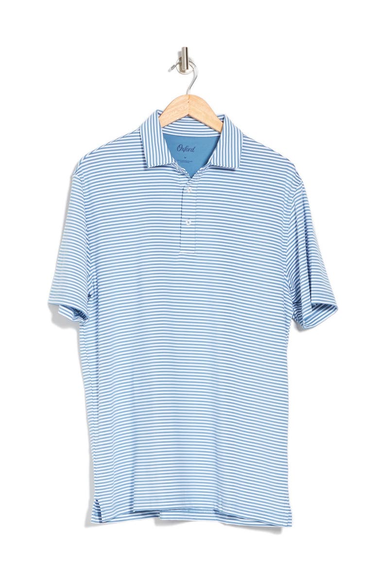OXFORD Dowling Stripe Print Polo | Nordstromrack