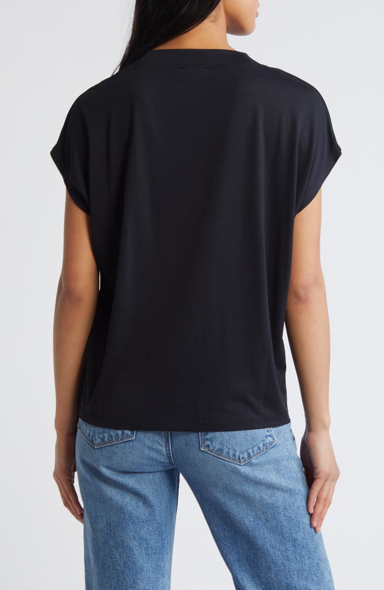 Mavi Jeans V-Neck Modal Blend Top | Nordstrom