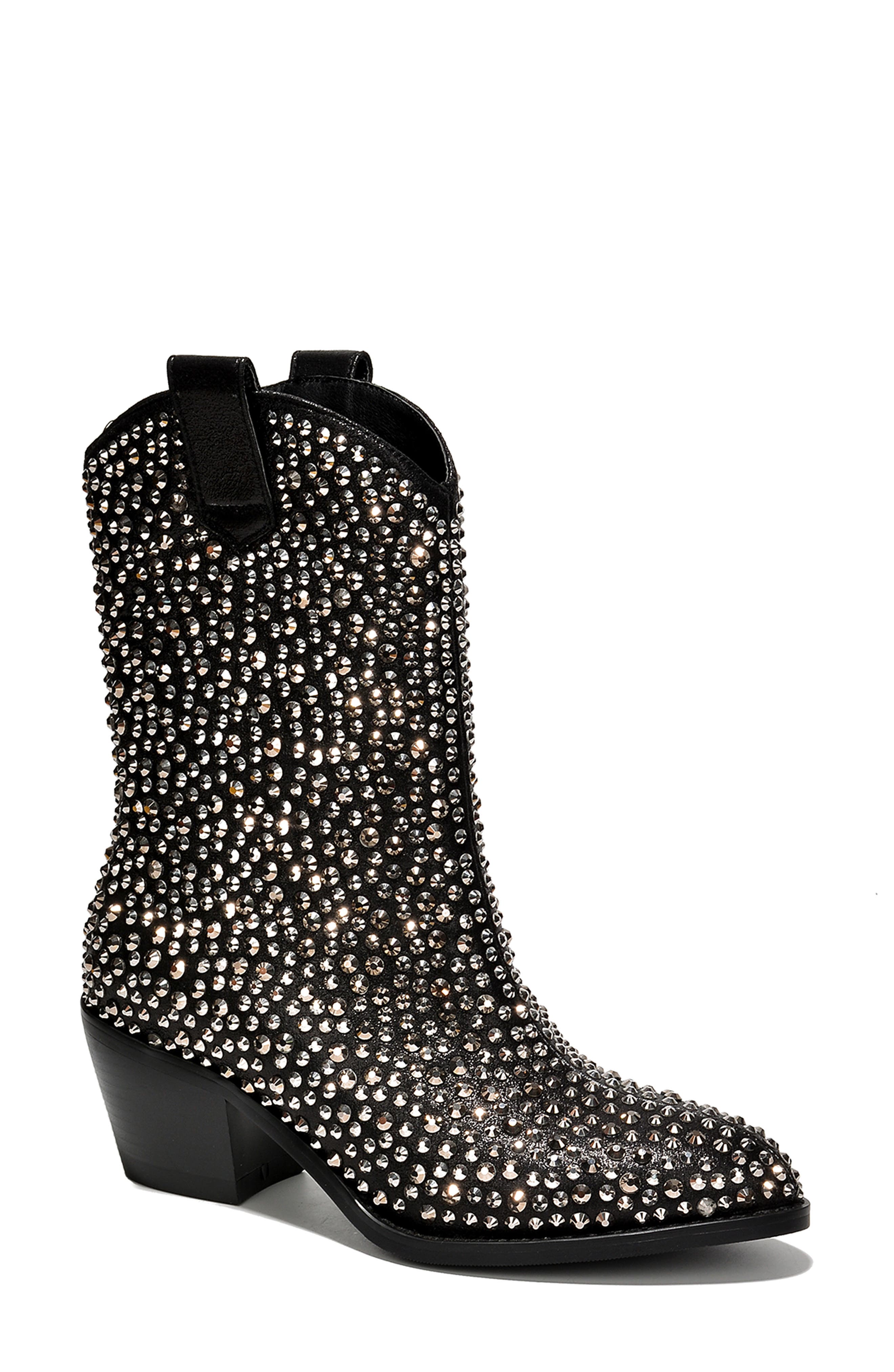 CAPE ROBBIN Crossett Rhinestone Boot (Women) | Nordstromrack