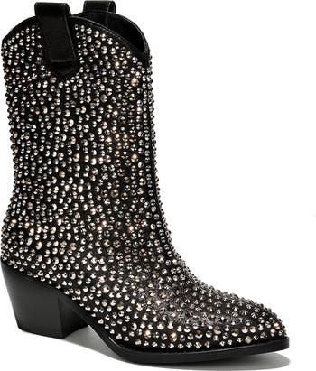 CAPE ROBBIN Crossett Rhinestone Boot (Women) | Nordstromrack
