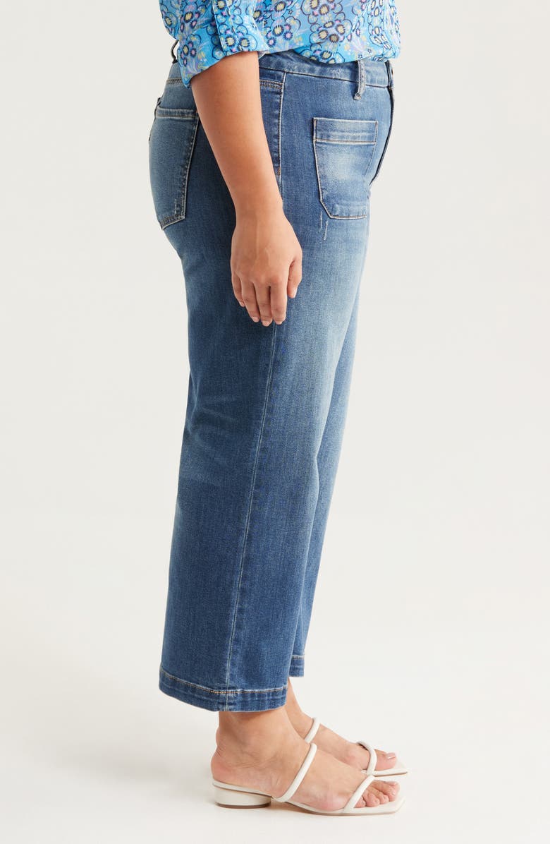 KUT from the Kloth Meg Patch Pocket High Waist Wide Leg Jeans | Nordstrom