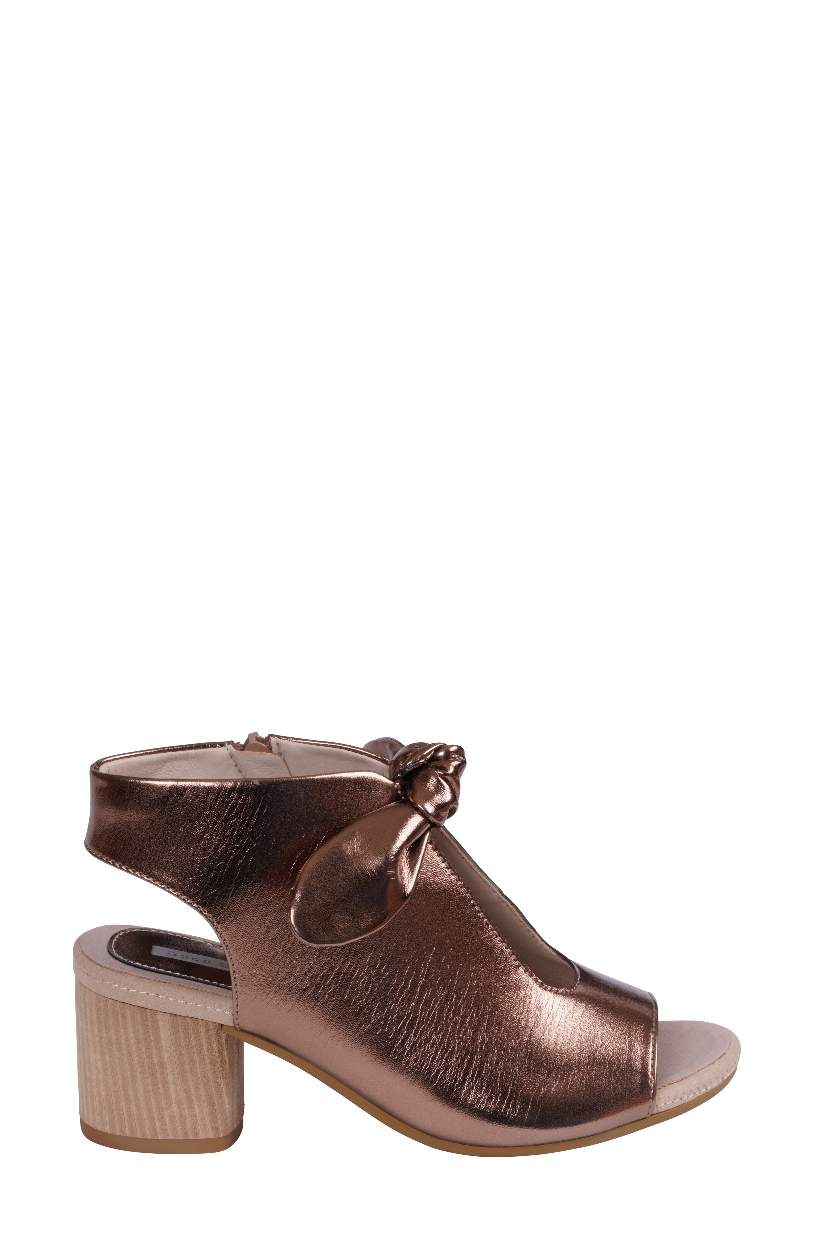 Kimora Bow Block Heel Bootie (Women) | Nordstromrack