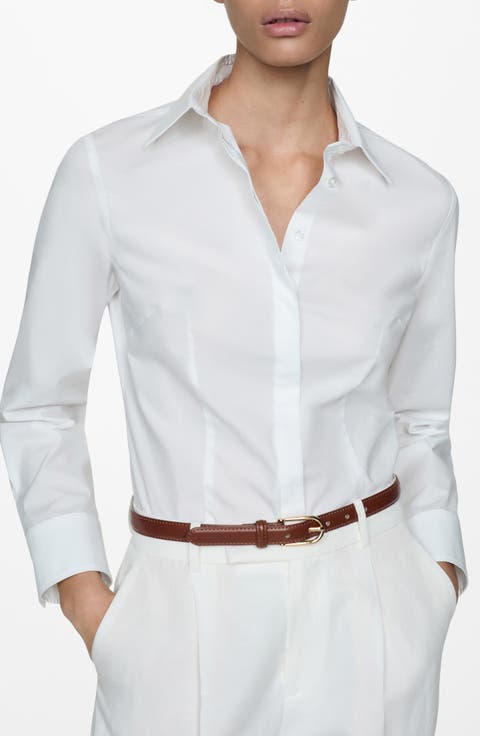 Women's White Button Up Tops | Nordstrom