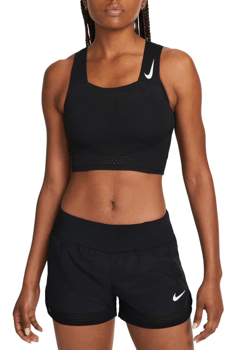 Nike Aeroswift Crop Racing Tank | Nordstrom