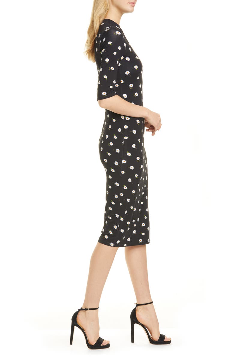 Alice + Olivia Delora Tossed Daisy Sheath Dress | Nordstromrack