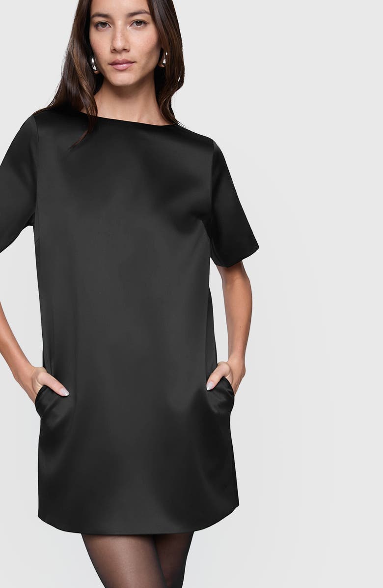 Rebecca Minkoff Iggy Satin T-Shirt Minidress | Nordstromrack