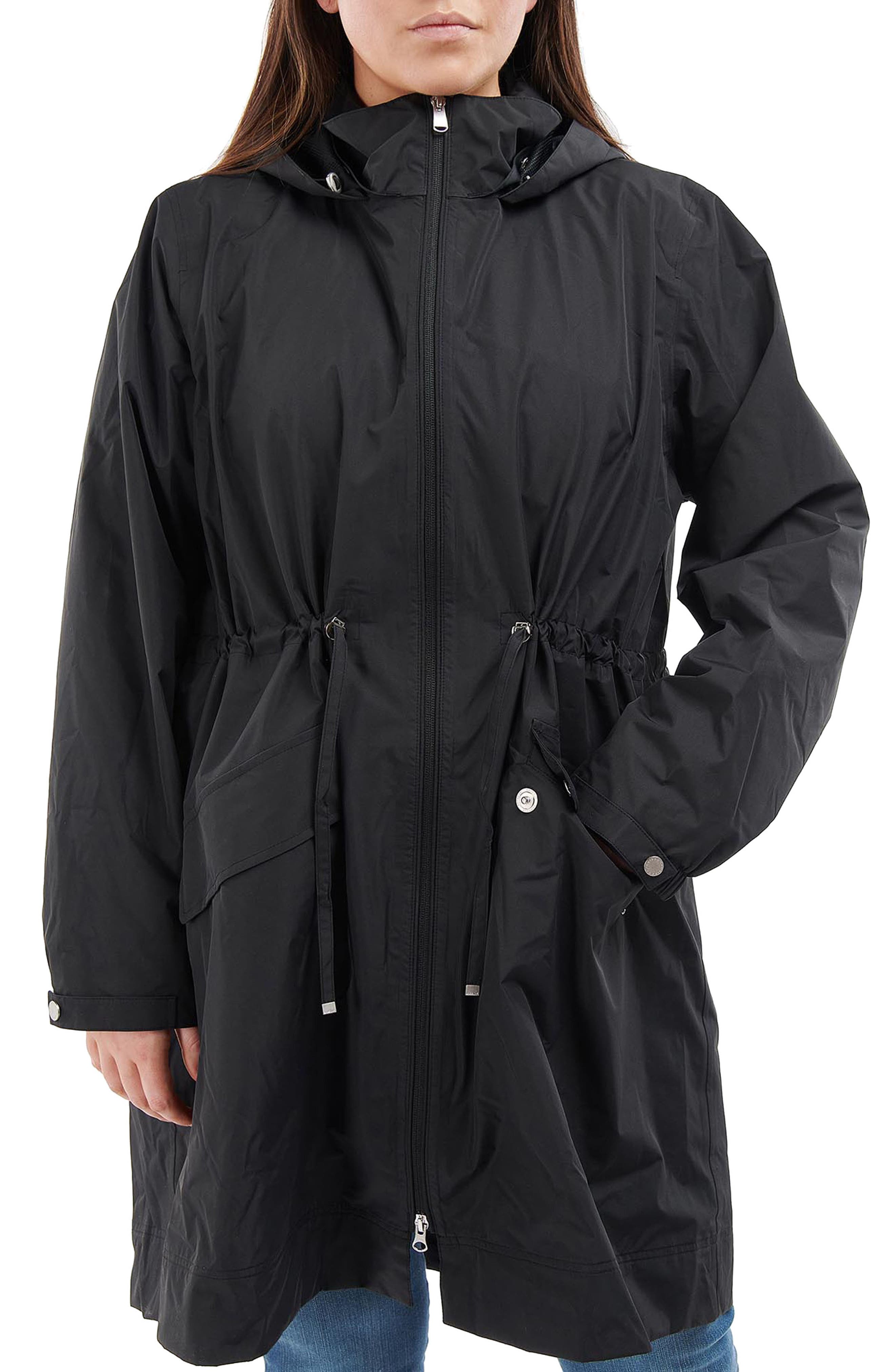 Barbour Henrietta Hooded Raincoat | Nordstromrack